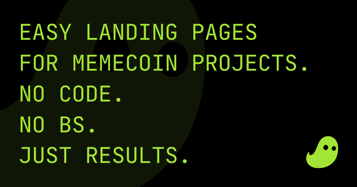 kryp - Create Epic Memecoin Landing Pages